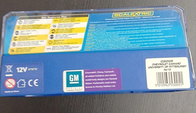 SCALEXTRIC CHEVROLET CAMARO slot car £150.10 - PicClick UK