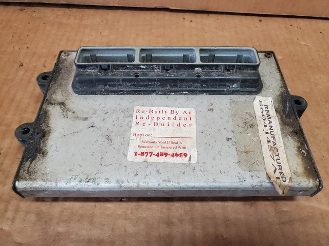 99 2.5L JEEP Wrangler TJ ECM ECU PCM Engine Control Module Computer ...