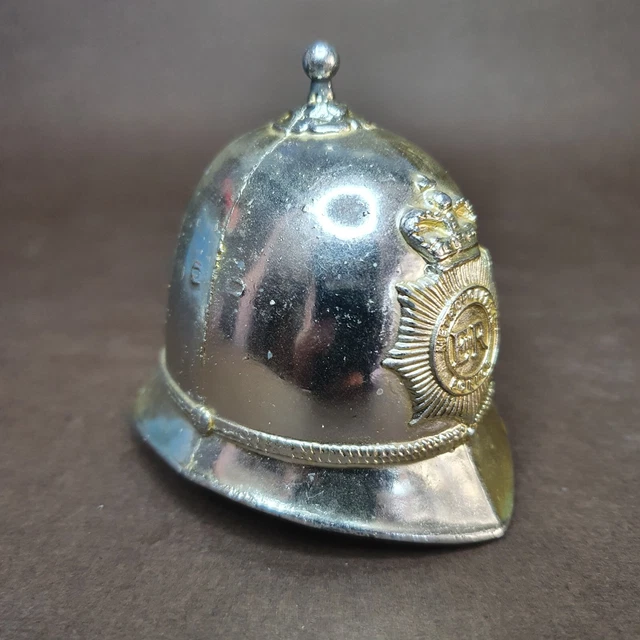 VINTAGE METROPOLITAN POLICE London BOBBY Helmet BELL $12.00 - PicClick AU