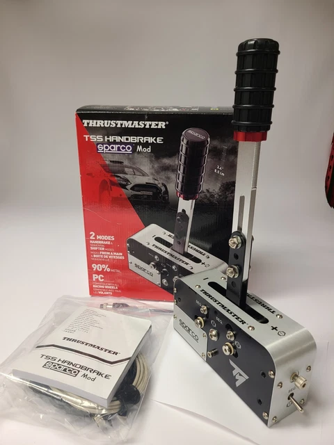THRUSTMASTER TSS SEQUENTIAL Shifter & Handbrake Sparco Mod For PC Only ...