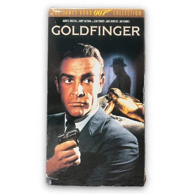 GOLDFINGER VHS SEALED New Sean Connery Ian Fleming 007 James Bond £5.64 - PicClick UK