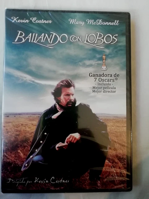 DANCING WITH WOLVES DVD Kevin Costner Mary McDonnell 7 Oscars 1990 PAL ...