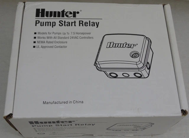 NEW HUNTER PUMP Start Relay PSR-22 Controller Lawn Sprinkler System Up ...