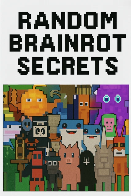 RANDOM BRAINROT SECRETS in Steal A Brainrot ( + Variant Chance) Cheap ...