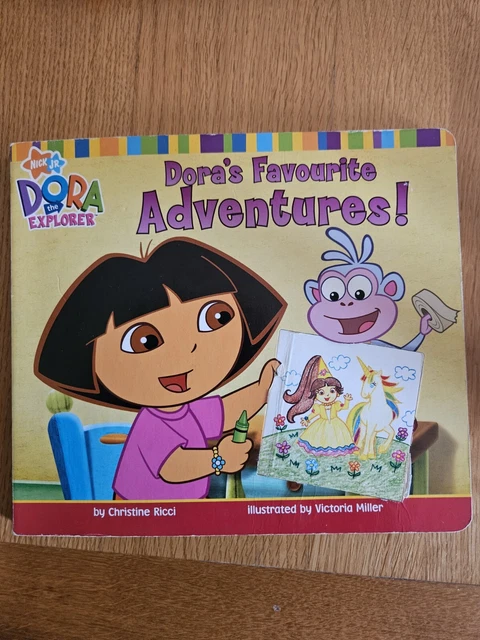 DORA THE EXPLORER - Dora's Favourite Adventures Book Kids £14.99 ...