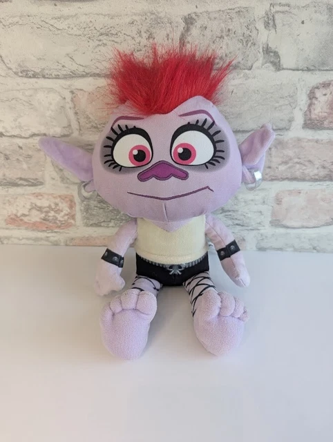DREAMWORKS TROLLS WORLD TOur Queen Barb Soft Toy Plush £10.60 - PicClick UK