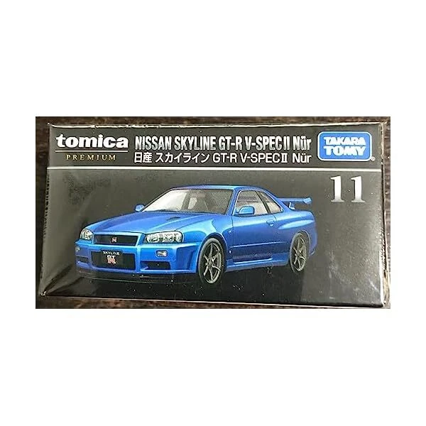 TAKARA TOMY TOMICA PREMIUM 11 NISSAN SKYLINE GT-R V-SPEC II NUR NEW Japan F/S EUR 34,86 ...