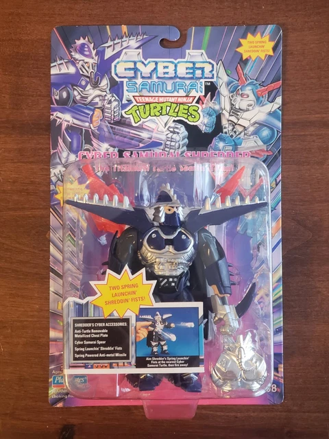 FIGURINE ARTICULÉE TMNT 1994 Cyber Samurai Shredder MOC EUR 58,51 ...
