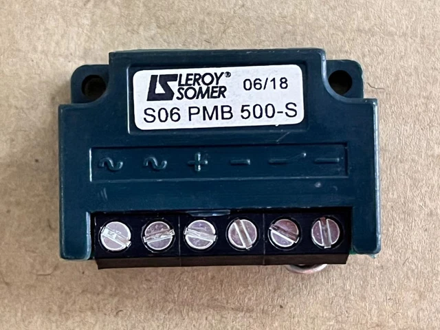 S06 PMB 500-S remplace le redresseur de frein LEROY SOMER EUR 26,48 - PicClick FR