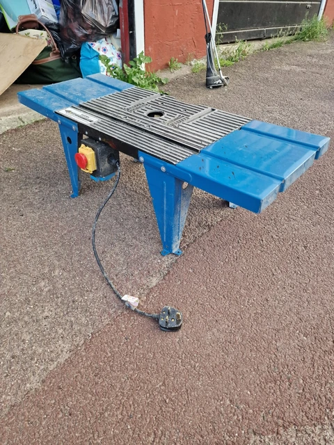 WORKZONE ROUTER TABLE With Emergency Stop £15.00 - PicClick UK