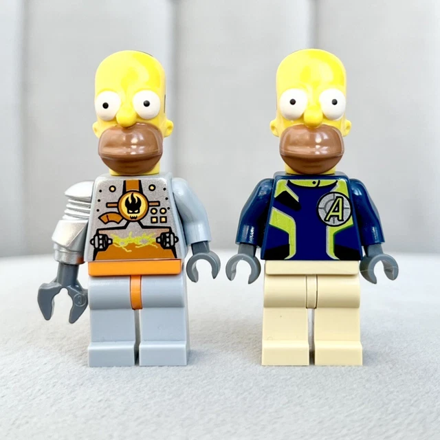 LEGO I SIMPSON Homer MOC Minifigure Pacchetto Minifigure Personalizzato ...