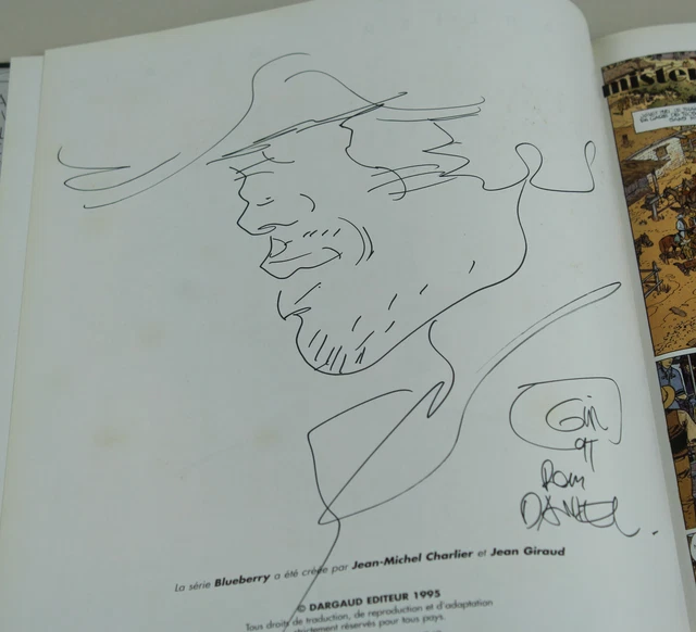 DISEGNO ORIGINALE DI Giraud/Moebius con ExLibris firmato/limitato EUR ...