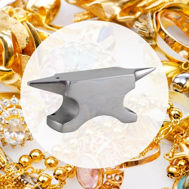 DOUBLE HORN ANVIL Work Bench Shapes Correcting Rings Stainless Steel ...