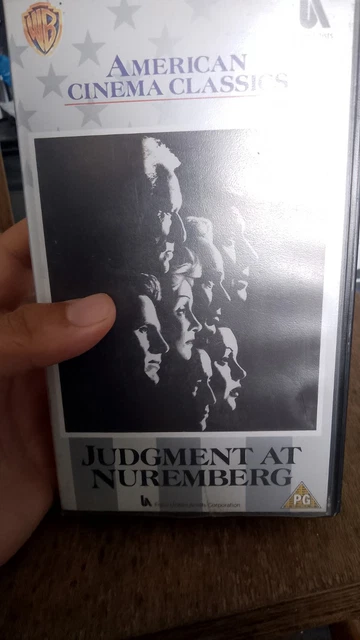JUDGEMENT AT NUREMBERG -Slight Mould On Tape - Please Read Description ...