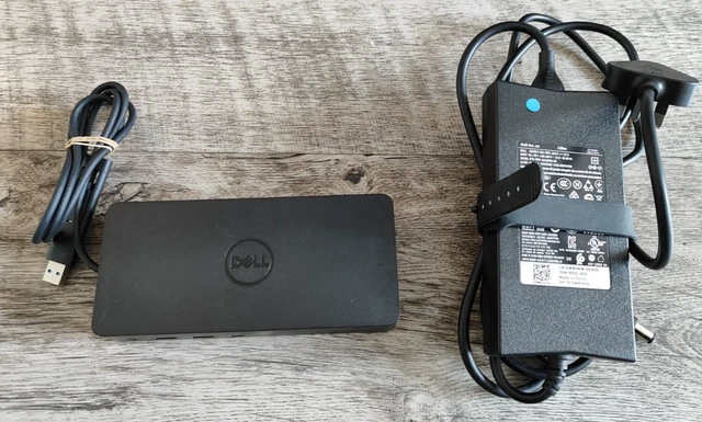 DELL D6000 USB-C/USB 3.0 Docking Station with 130W Power Supply - Black ...