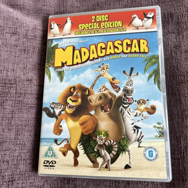 MADAGASCAR DVD 2005 DreamWorks Animated Movie 2 Disc Special Edition £4 ...