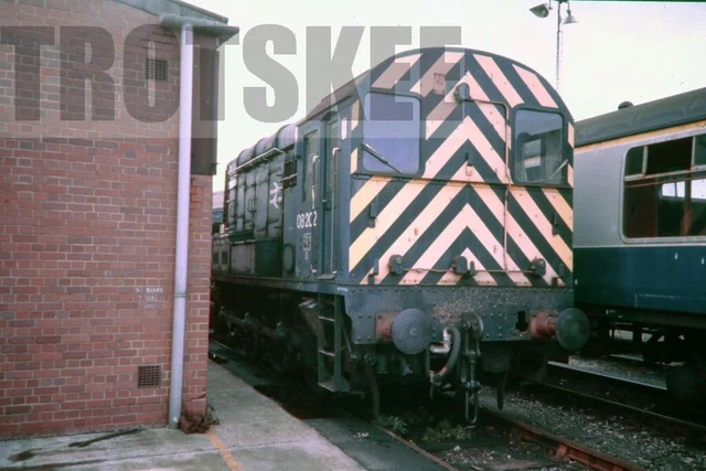 35MM SLIDE BR British Railways Diesel Loco Class 08 08202 1984 Original ...