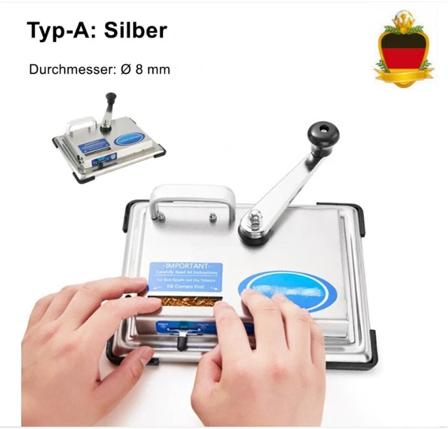 ZIGARETTENMASCHINE NEU MIKROMATIC DUO Stopfer Micromatic Stopfmaschine ...