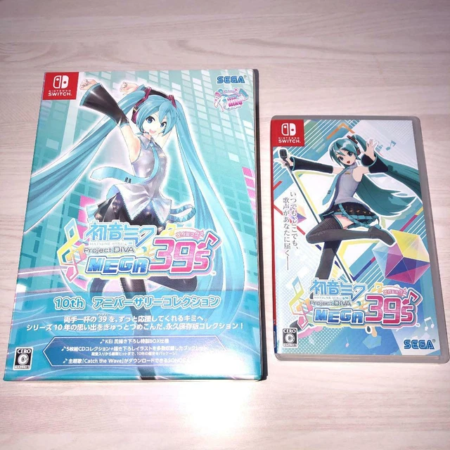 HATSUNE MIKU PROJECT Diva Mega39's 10th Anniversary Collection Nintendo Switch EUR 155,03 ...