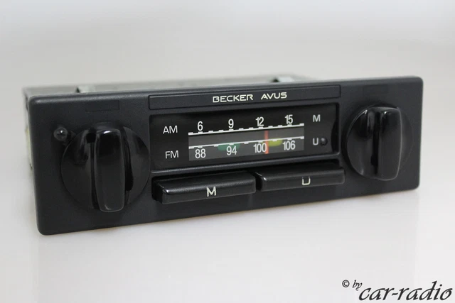 ORIGINAL BECKER AVUS 801 MU Oldtimer Radio 1 DIN Vintage Classic ...