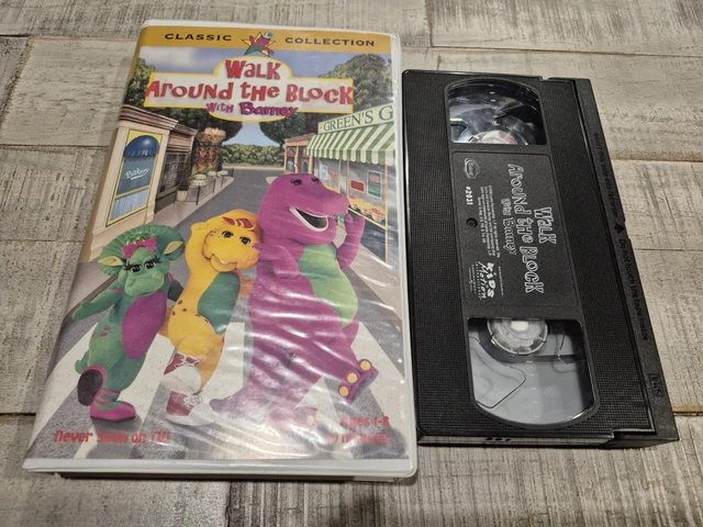 WALK AROUND THE Block with Barney (VHS, 1999) $8.00 - PicClick CA