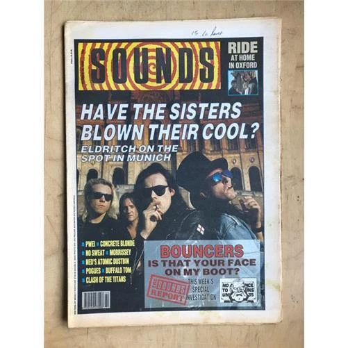 SISTERS OF MERCY Sounds Magazine Oct 20 1990 Sisters Of Mercy Cover ...