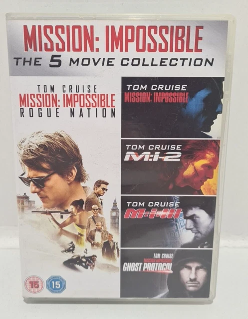 MISSION IMPOSSIBLE THE 5 Movie Collection DVD Boxset Collection EUR 8 ...