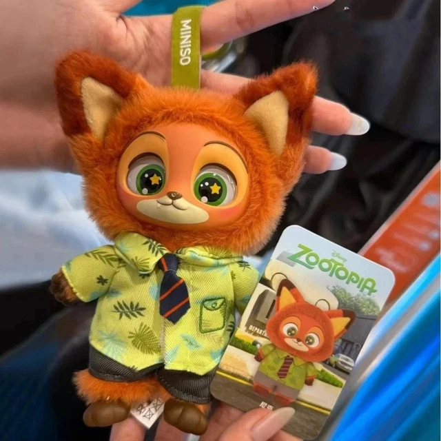 MINISO ZOOTOPIA SERIES Blindbox Confirmed Color, Plush Pendant ...