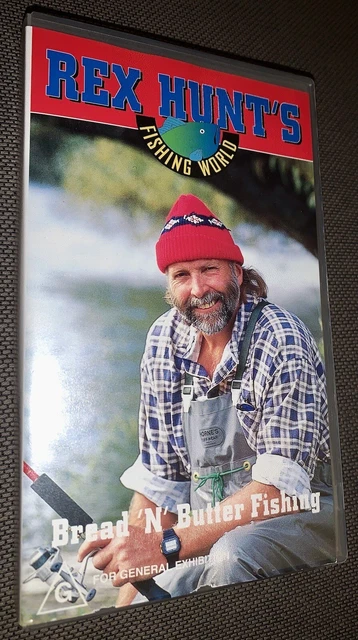 REX HUNT VHS 1994 Retro Fishing World Bread & Butter Fishing 90s ...