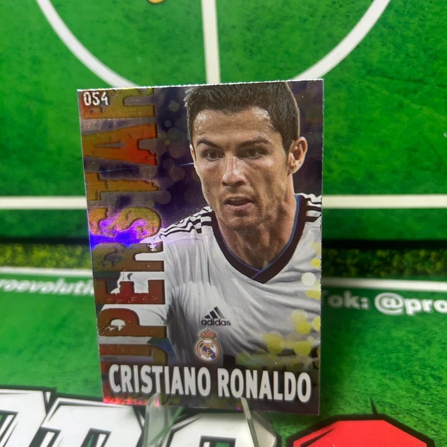 CRISTIANO RONALDO 54 Superstar -Real Madrid-Mundicromo Fichas La Liga ...