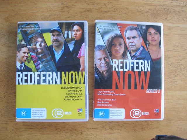REDFERN NOW SERIES 1 & 2 Dvd 4-Disc Deborah Mailman Like New Pal Region ...