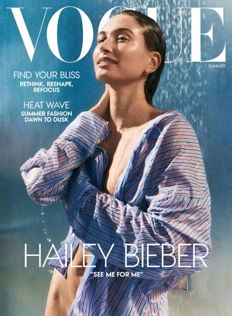 VOGUE USA MAGAZINE : Hailey Bieber, Eva Victor, Keith McNally, Style ...