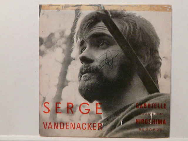 SERGE VANDENACKER GABRIELLE .. VX 6998 Dédicacé derriere EUR 9,00 ...