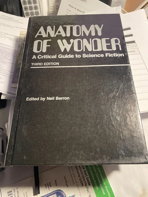 ANATOMY OF WONDER 3rd Edition Edited by Neil Barron Like New First ...