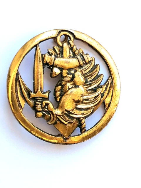 010499 INSIGNE DE BERET-PARACHUTISTE COLONIAUX-RPIMa-ANCIEN MODELE ...