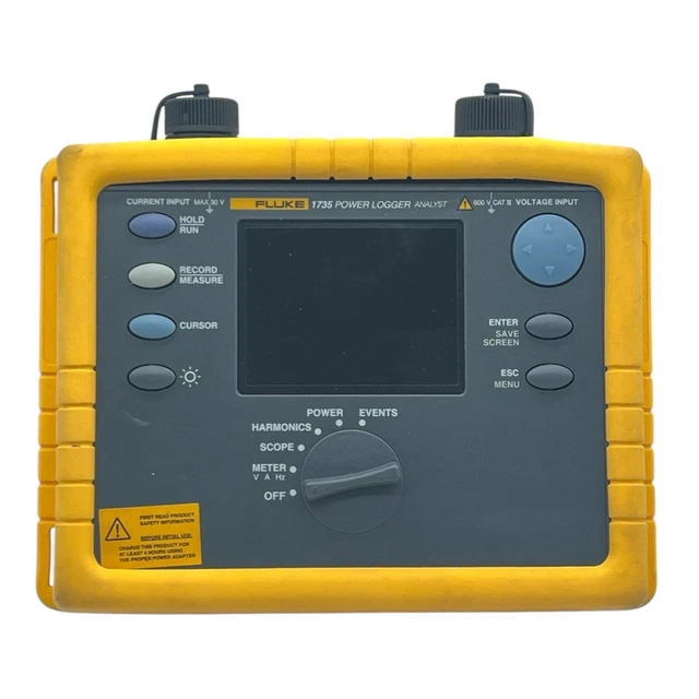 FLUKE 1735 POWER DATA LOGGER ANALYST | Drei-Phasen Datenlogger EUR 699,95 - PicClick DE