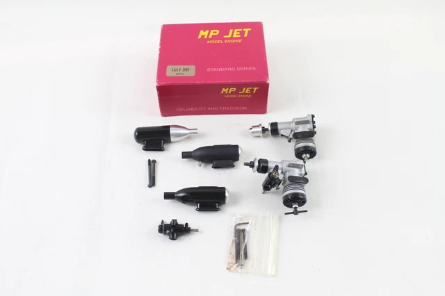 MP JET 061BB Glow & 061BB RC Diesel R/C Model Engines Boxed w ...