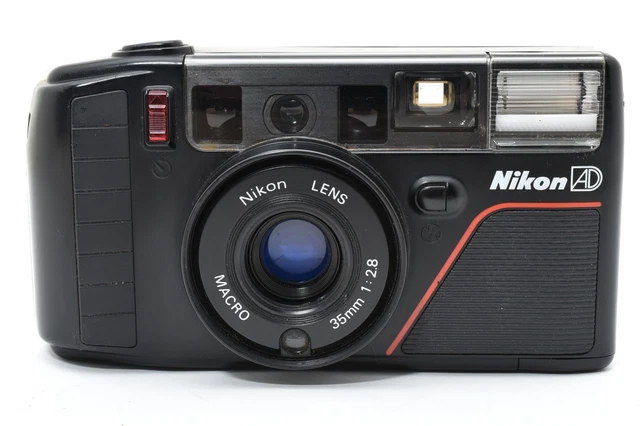 NIKON L35 AD3 Pikaichi AF 35mm Point & Shoot Film Camera Japan [Exc ...