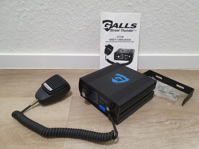 GALLS FULL FUNCTION Siren Deluxe ST240 Original US Police Car Street ...