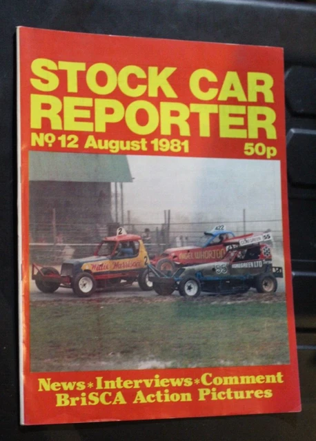 F1 BRISCA STOCK Car Reporter Magazine 1981 No12 Stockcar Formula 1 £5. ...