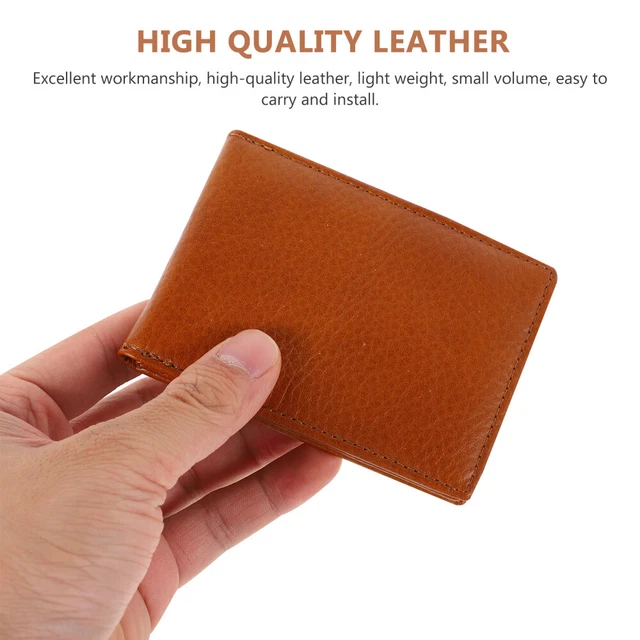 1PC PRACTICAL DRIVER License Holder Folding Credit Bag Certificates ...