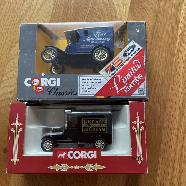 CORGI FORD MODEL 866 Plus Fry’s Chocolate Van 61205 £10.00 - PicClick UK