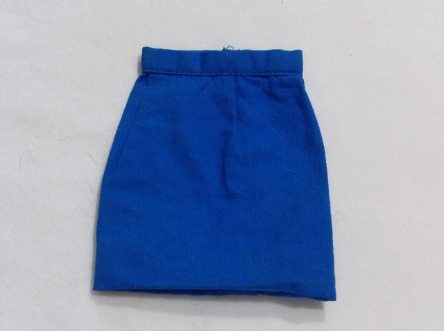 VINTAGE 1960'S IDEAL Tammy PAK Pretty Precious Bright Blue Skirt $25.00 ...