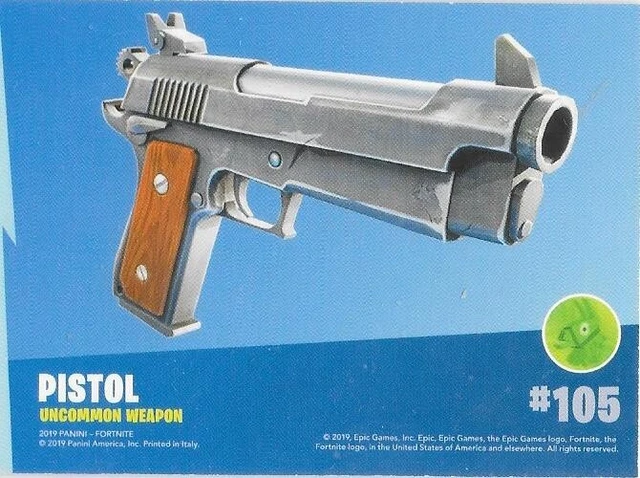 CARTE - FORTNITE - Common - Pistol - N°105 - 2019 EUR 1,50 - PicClick FR