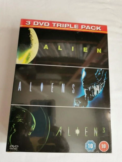 ALIEN, ALIENS & Alien 3 Boxset Sigourney Weaver 2005 New DVD Top ...