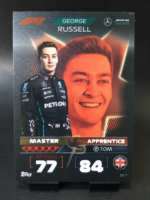 TOPPS TURBO ATTAX F1 2022 - Ex 7 - Master Vs Apprentice - George ...