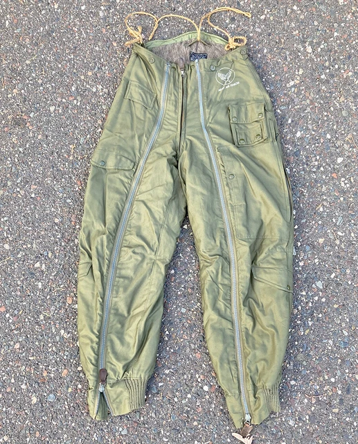 WW2 US ARMY Air Force A-11-A Flight Pants Trousers Sz 30 Fur Lined ...