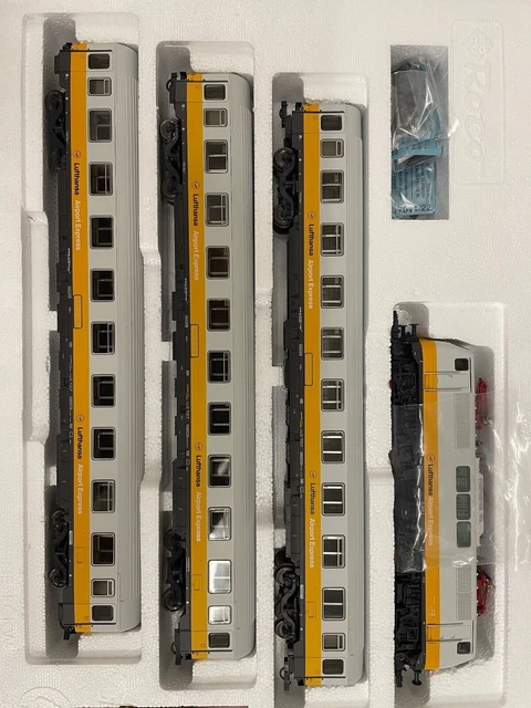 ROCO 43047 H0 HO 1:87 Lufthansa Airport Express DB E-Lok BR111 analog ...