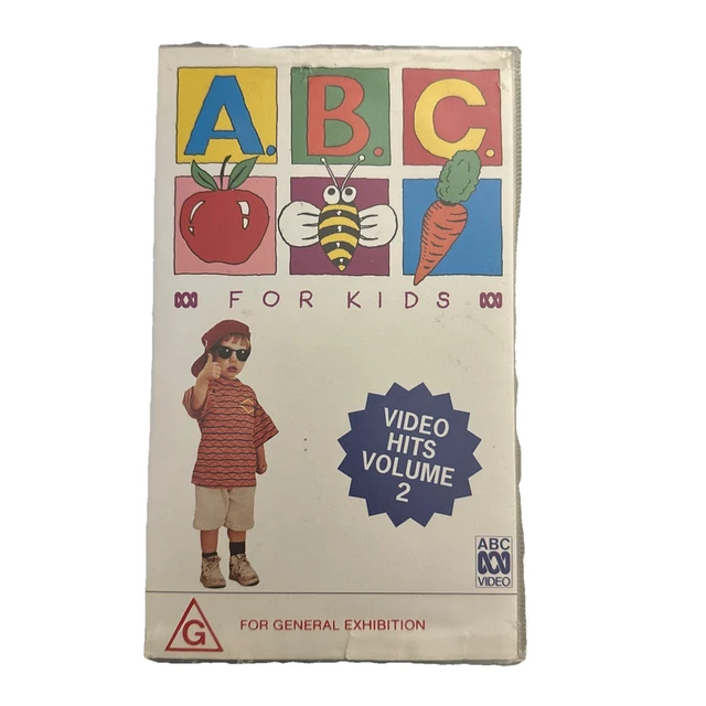 ABC FOR KIDS - Video Hits Volume 2 [1992] ABC Video - VHS FREE POST VGC ...