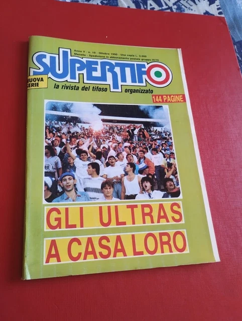 SUPERTIFO RIVISTA NUMERO 10 Ottobre 1990 Gli Ultras A Casa Loro EUR 6,00 - PicClick IT